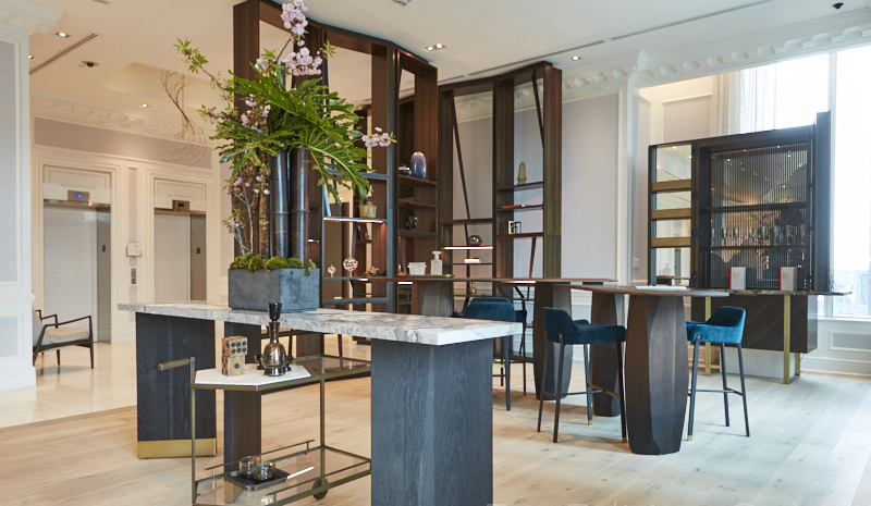 » St. Regis Toronto Residences Lobby by Chapi Chapo Design Inc.